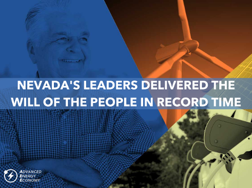 Nevada’s Advanced Energy Economy Gets a Bipartisan Boost
