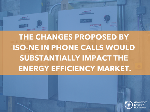 AEE to FERC: Confirm that ISO New England Can’t Change Rules for Energy ...